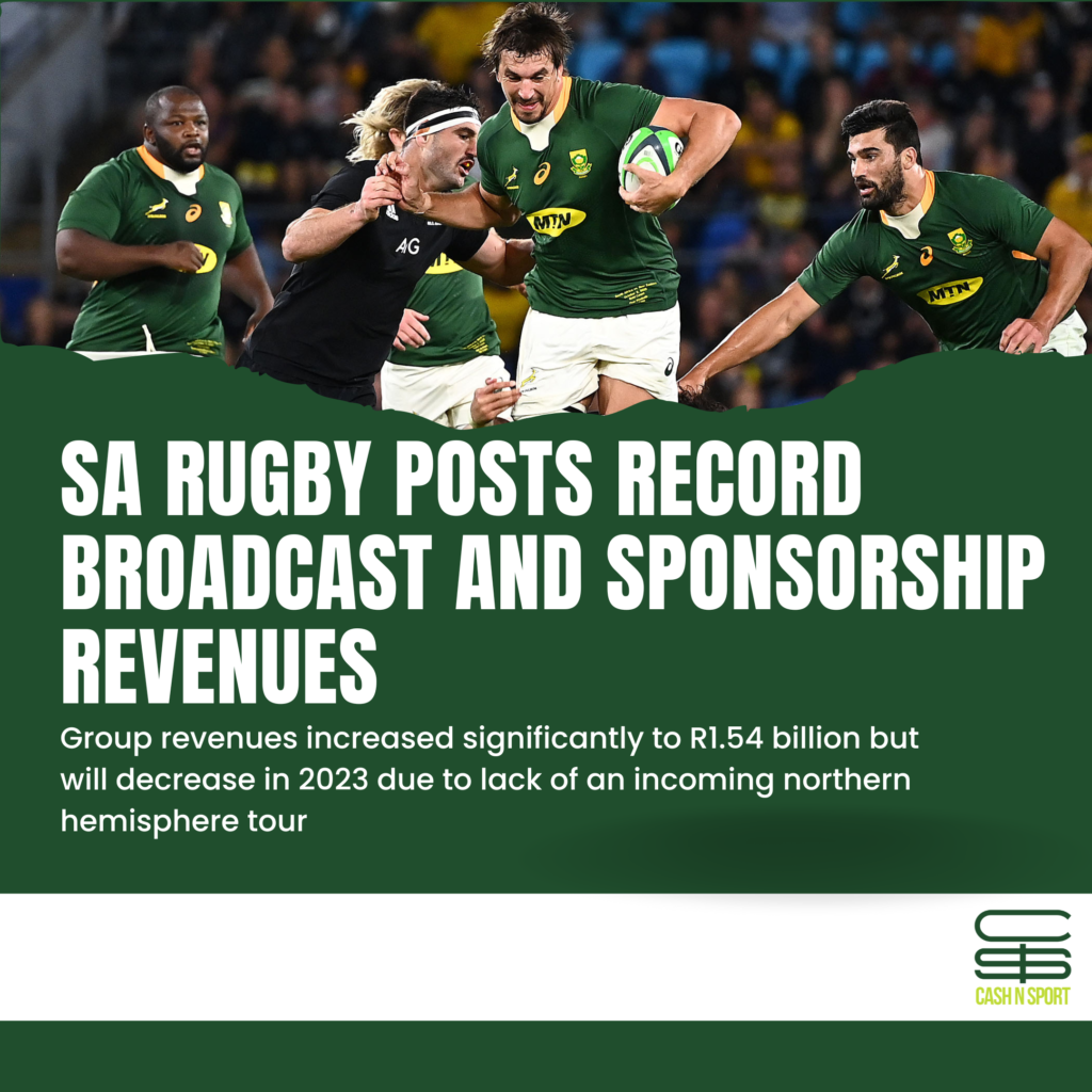 Record Broadcast And Sponsorship Revenue But Costs Mount For SA Rugby ...
